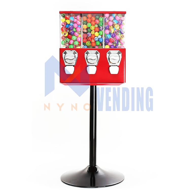 Qulity Triple Head Gumball Machines: Triple Earnings, Factory Prices ...
